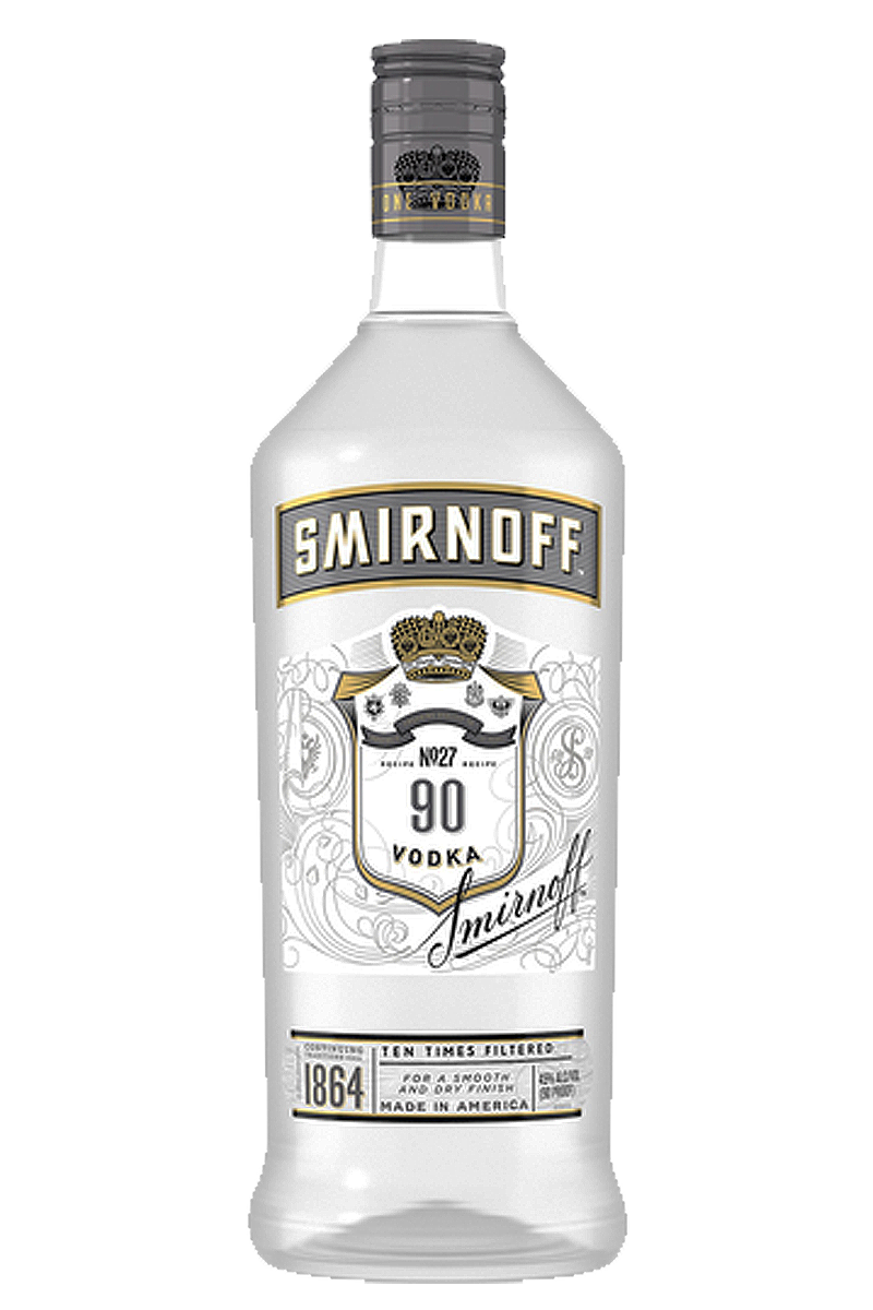 Smirnoff 90 Proof Vodka – Jensens Liquors
