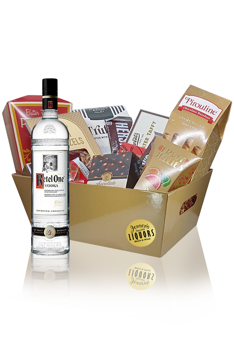 Vodka Gift Basket Ketel One – Jensens Liquors