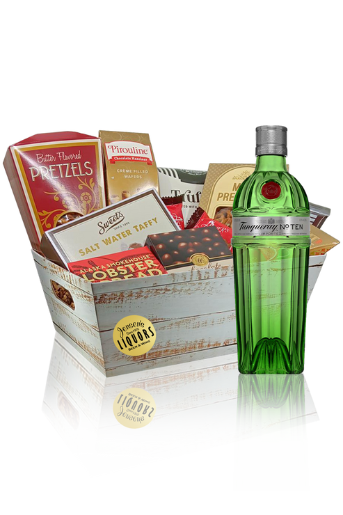 Gin Gift Basket Tanqueray Ten – Jensens Liquors