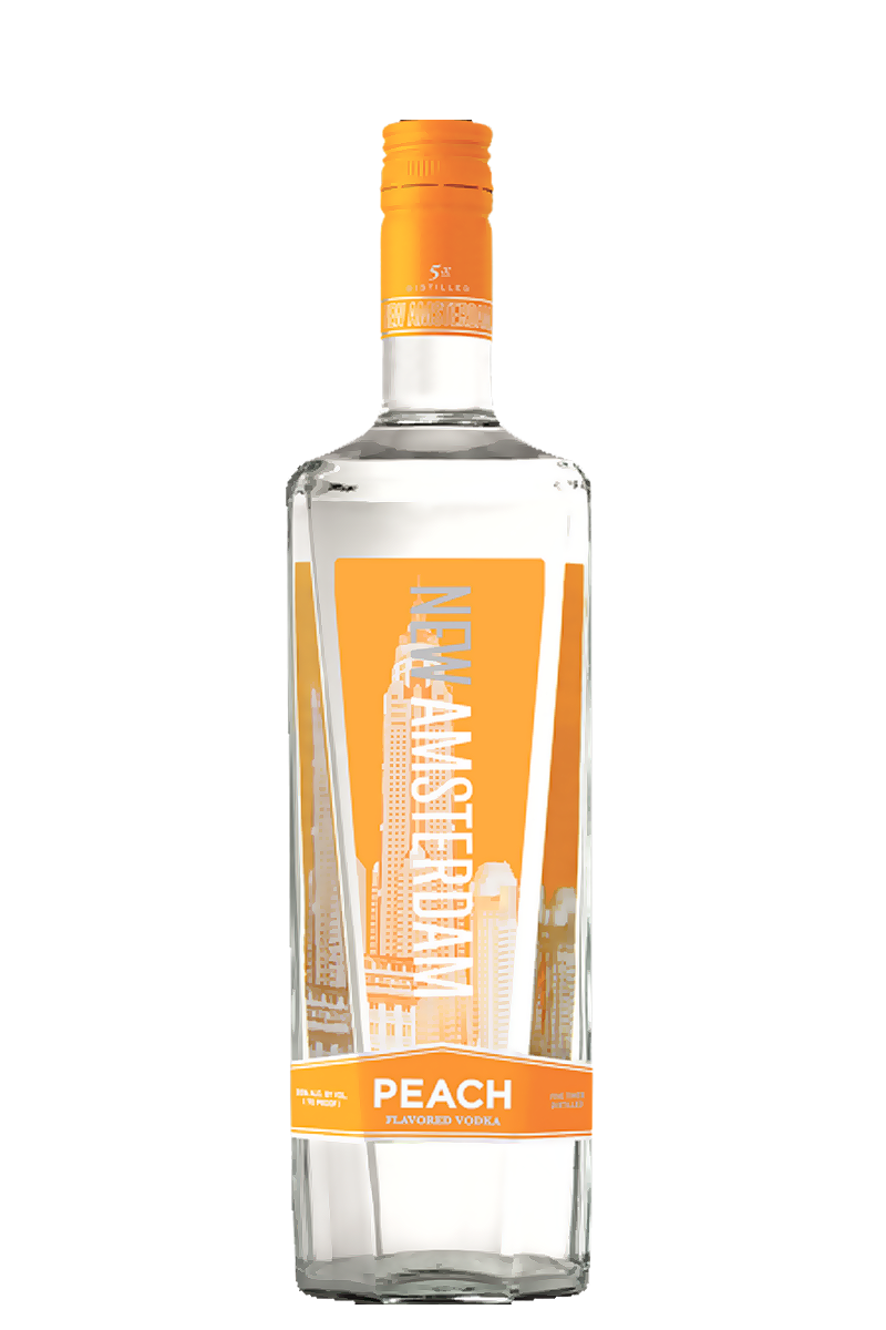 New Amsterdam Peach Flavored Vodka – Jensens Liquors