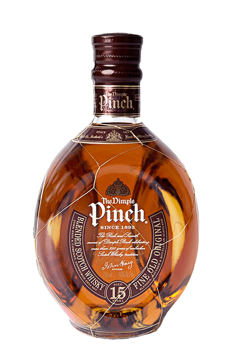 Dimple Pinch 15 Years Blended Scotch Whisky 750 ML – Jensens Liquors