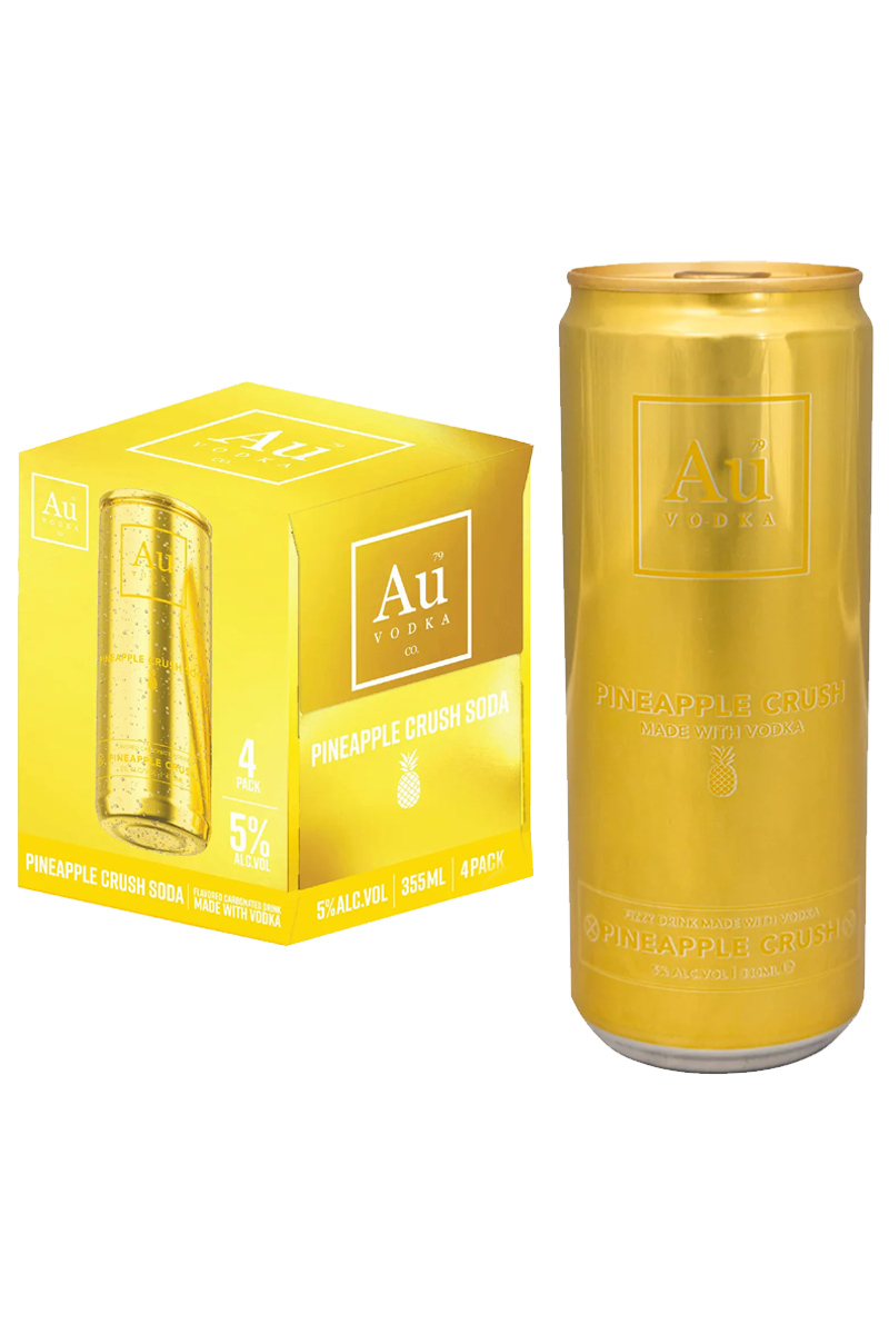 Au Pineapple Crush Soda – Jensens Liquors