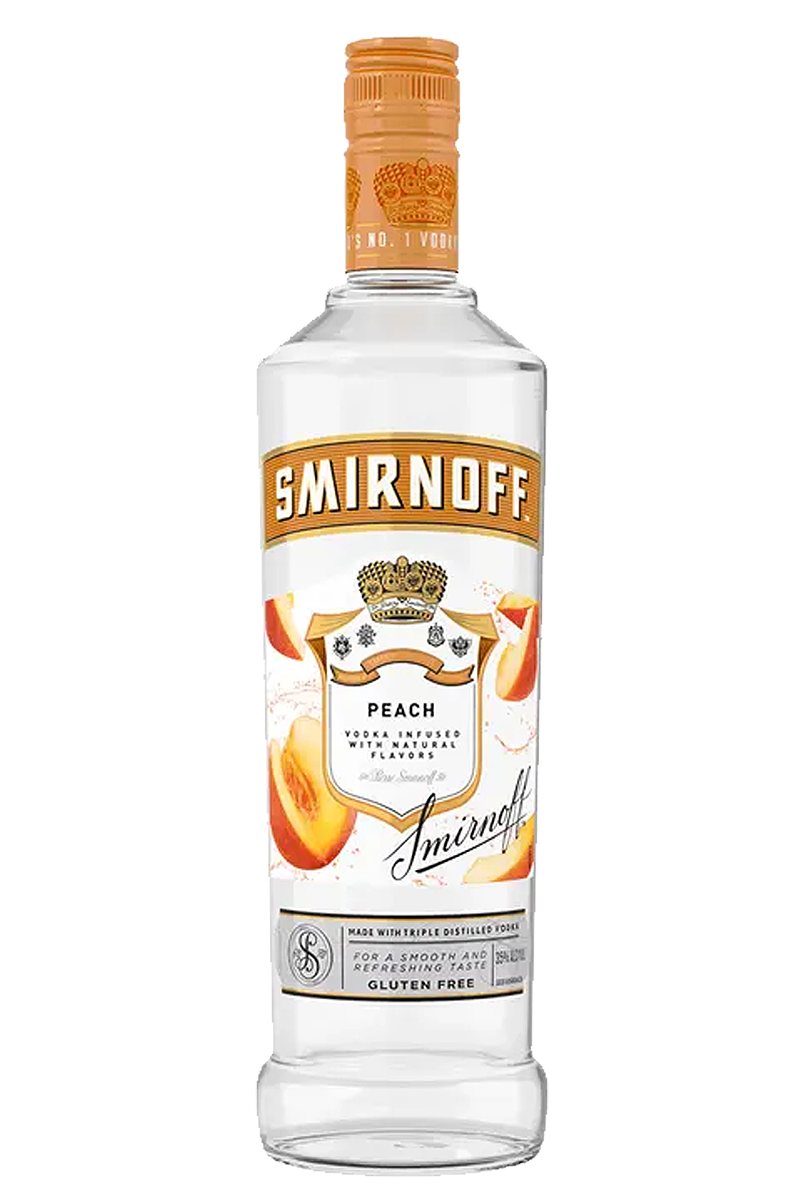 Smirnoff Peach Flavored Vodka – Jensens Liquors