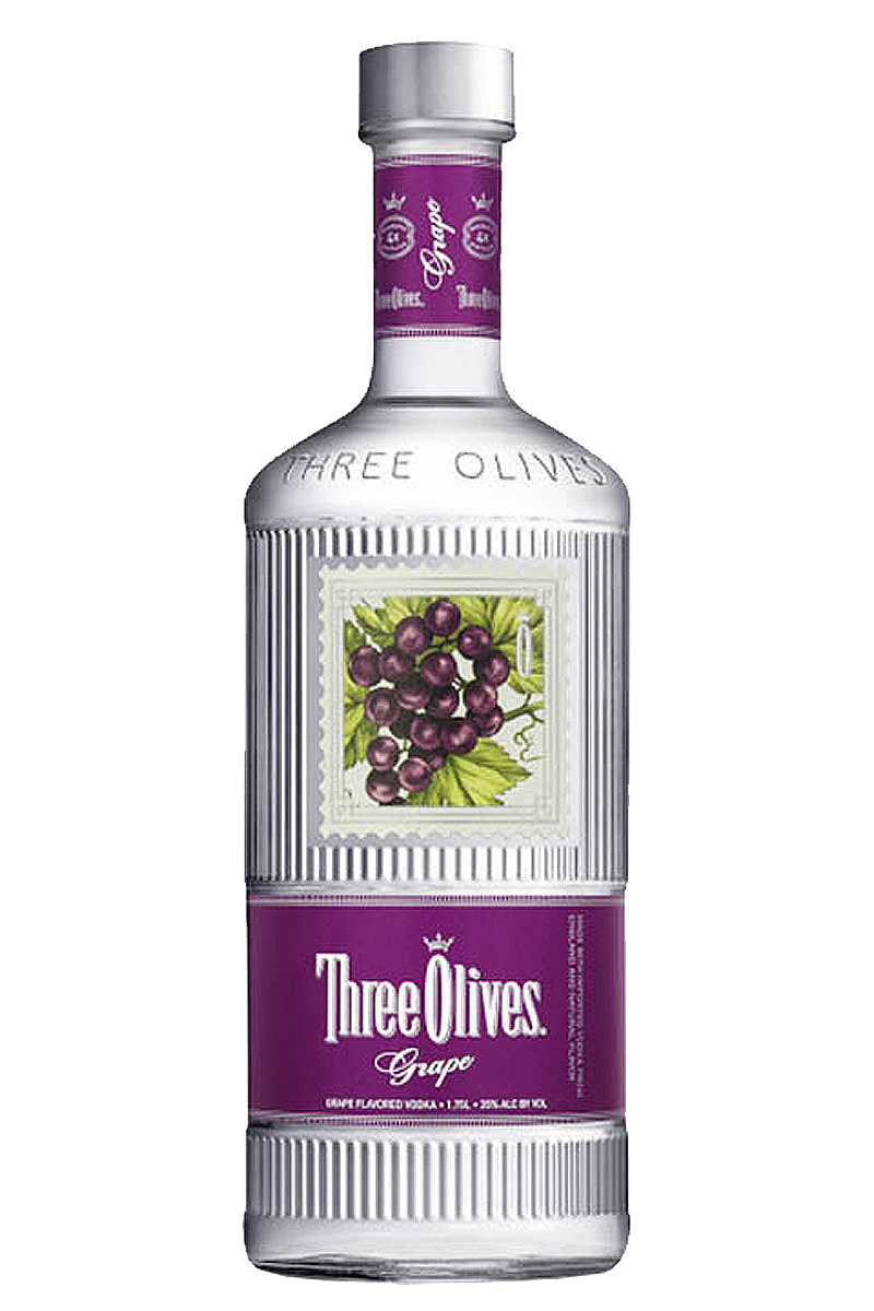 Three Olives Grape Flavored Vodka – Jensens Liquors