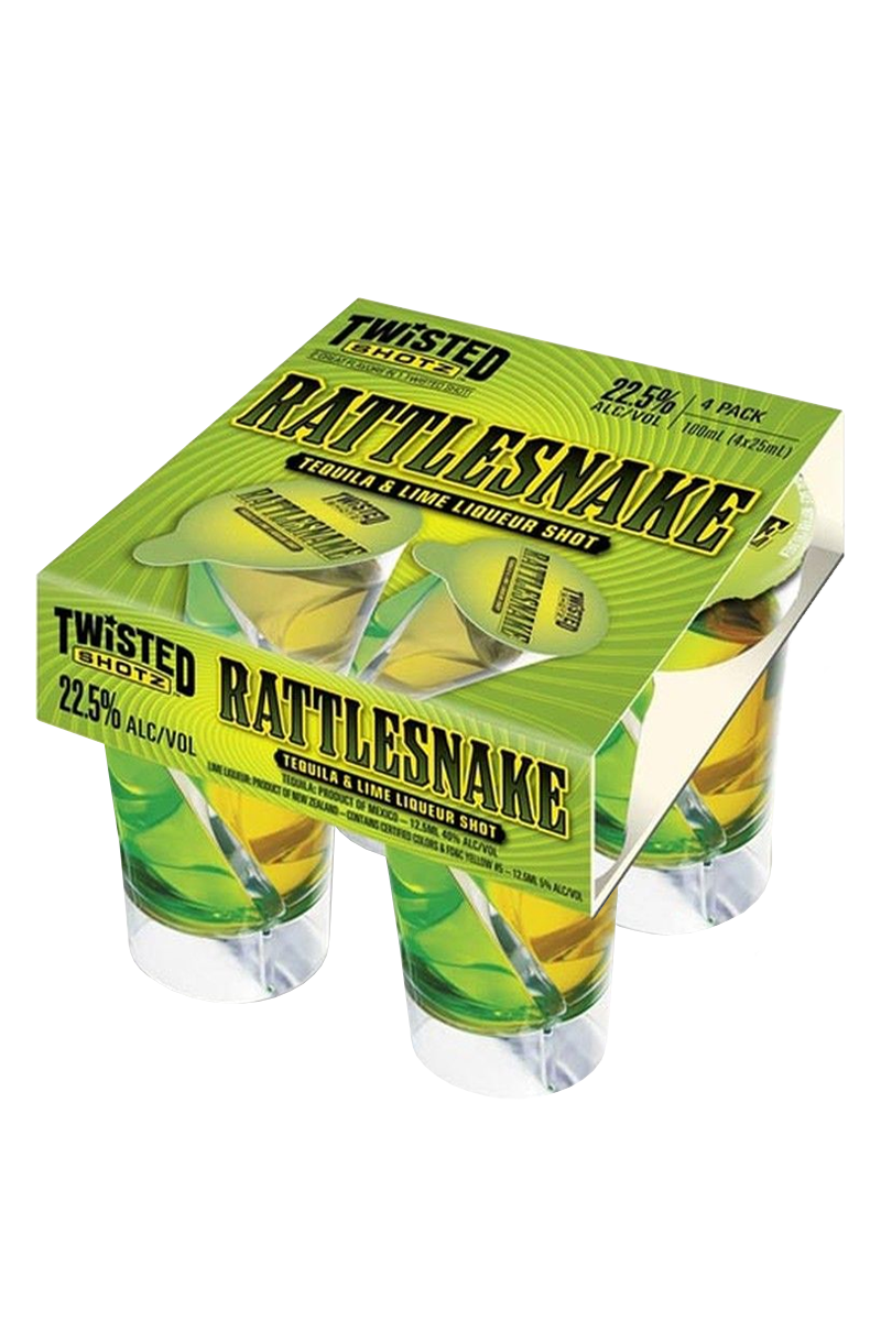 Twisted Shotz Rattlesnake Single – Jensens Liquors
